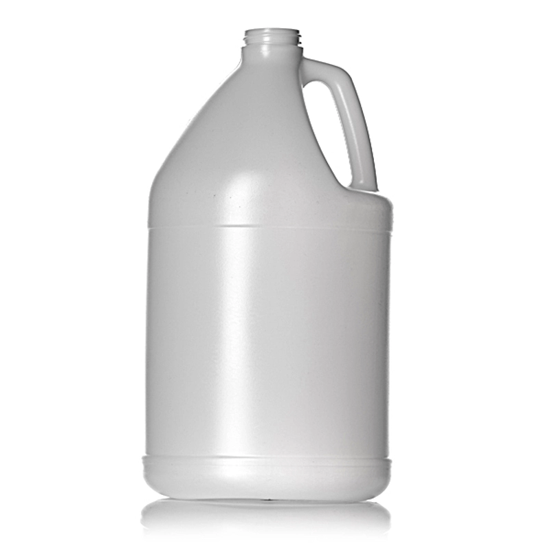 1 GALLON HDPE INDUSTRIAL ROUND BOTTLE - NATURAL - A. E. Fleming Co.